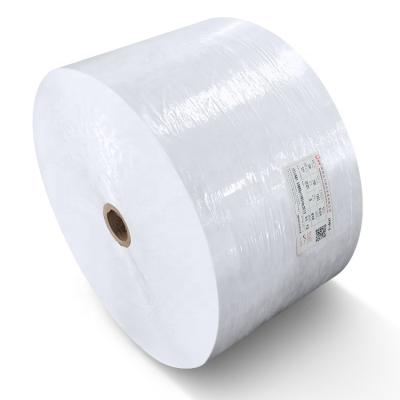 China Semi Gloss Thermal Transfer Label Self Adhesive Paper 70x100 cm 80gsm Jumbo Roll for sale