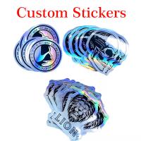 China Custom Die Cut PVC Sticker Packs Weatherproof UV Resistant with Header Card for Branding for sale