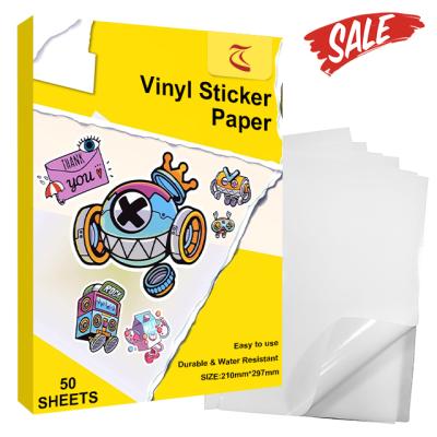 China Matter A4 Self Adhesive Printer Paper 148gsm Customizable For Shipping for sale