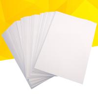 China High Glossy Sticker Paper 115g 150g Waterproof Inkjet Adhesive Paper A4 for sale