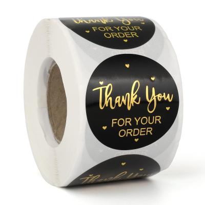 China Waterproof Thank You Sticker Customized Label Machine Printing for sale