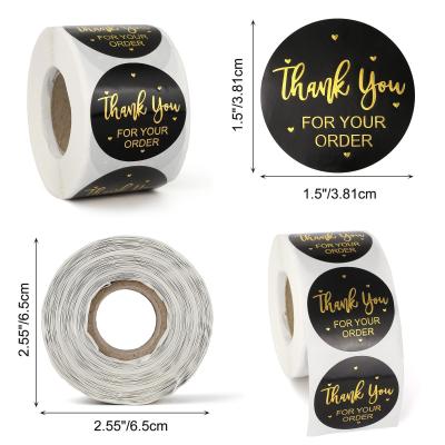 China Custom Kraft Paper Self Adhesive Logo Sticker Labels 1000 Rolls Minimum Order for Packaging for sale