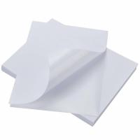 China Waterproof A4 Vinyl Label Stickers 210x297mm for Inkjet and Laser Printing Customizable for sale