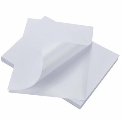 China Waterproof A4 Vinyl Label Stickers 210x297mm for Inkjet and Laser Printing Customizable for sale
