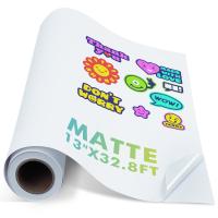 China Glossy Printable Vinyl Sticker Paper A4 80-150 Micron for Inkjet Labels for sale
