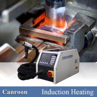China Output 10KHz Brazing Induction Heater High Frequency Voltage 400V for sale