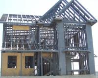 China ISO 9001 Certified Prefab Steel Villa with 8 Grade Anti-Earthquake Capacity and 50mm Insulation Panels for sale