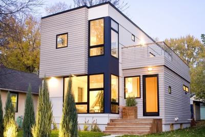 China Prefab Steel Villa House 5460x3640x2850mm with CE ISO Light Gauge Structure and 8 Grade Earthquake Resistance for sale