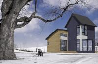 China Prefab Steel Villa House 5460x3640x2850mm with CE ISO Light Gauge Structure and 8 Grade Earthquake Resistance for sale