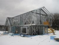 China ISO Standard Prefabricated Villa 5460x3640x2850mm with 50mm Sandwich Panels and 8-Grade Earthquake Resistance for sale