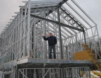 China Modern Prefabricated Steel Structure House 5460x3640x2850mm with 8 Grade Earthquake Resistance and B2-A1 Fireproof Rating for sale