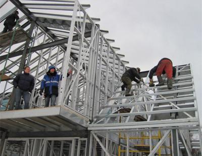 China Modern Prefabricated Steel Structure House 5460x3640x2850mm with 8 Grade Earthquake Resistance and B2-A1 Fireproof Rating for sale