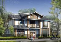 China Light Gauge Steel Structure Prefabricated Villa 5460x3640mm with CE Certification for Indonesia for sale