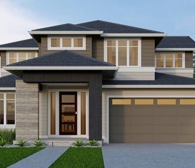 China Three Floor Light Steel Structure Prefab House 5460x3640mm Multi Room Villa with CE for sale