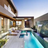 China Light Steel Prefabricated Villa 5460x3640mm with CE Certification for Australia New Zealand for sale