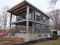 China Prefab Villa Steel Structure House 5460x3640mm with CE Certification Customizable for sale