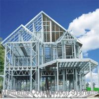 China Prefab Villa Steel Structure House 5460x3640mm with CE Certification Customizable for sale
