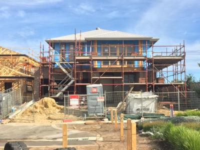China Prefab Villa Steel Structure House 5460x3640mm with CE Certification Customizable for sale