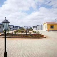 China Lightweight Steel Prefab House 5460x3640mm with CE Certificate Custom Design for sale