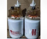 China High Quality Fuel Water Separator Filter For Fleetguard FS36231 With Cup for sale