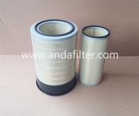 China High Quality Air Filter For FAW Truck AF25812+ AF25813 for sale