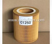 China High Quality Air Filter For MANN Filter C1250 for sale