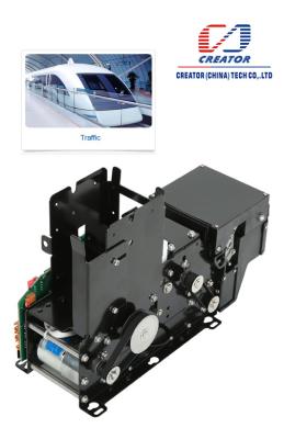 China ISO Parking Magnetic Card Dispenser , IC / RFid Card Dispenser Machine for sale