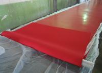 China Double Impression Fabric Industrial Rubber Sheet with 15-24Mpa Tensile Strength Made from 100% Virgin Natural Rubber for sale