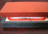 China Aging Resistant Silicone Sponge Rubber Sheet 1-50mm Thick for Ironing Tables for sale