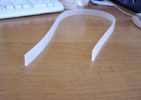 China Industrial Grade Translucent Silicone Extrusion with High Temperature Resistance for Seals and Profiles for sale