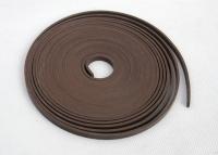 China Brown PTFE Guide Stripe Tape (GST) with 60%PTFE + 40%bronze for High Temperature -60°C to +260°C and Low Friction Coefficient<0.04 for sale