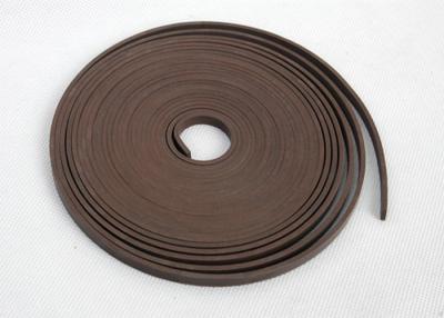 China Brown PTFE Guide Stripe Tape (GST) with 60%PTFE + 40%bronze for High Temperature -60°C to +260°C and Low Friction Coefficient<0.04 for sale