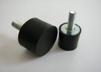 China Black D-PF Type Rubber Shock Mounts with High Elasticity and Tensile Strength 8-12Mpa for Anti Vibration Applications for sale