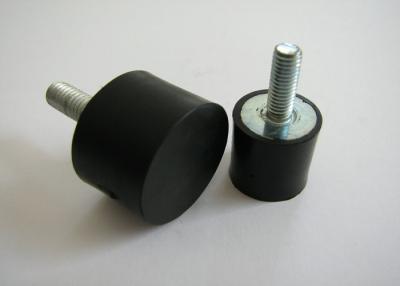 China Black D-PF Type Rubber Shock Mounts with High Elasticity and Tensile Strength 8-12Mpa for Anti Vibration Applications for sale