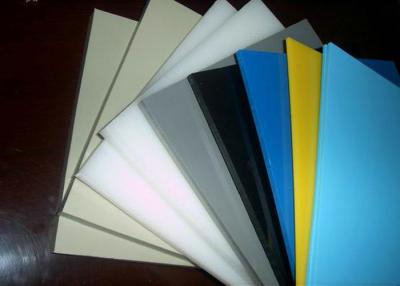 China Smooth or Sand Surface Blue Colored Plastic Sheet for Chemical Industry with Light Density for sale