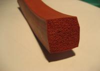 China Customized Silicone Sponge Extrusion for sale