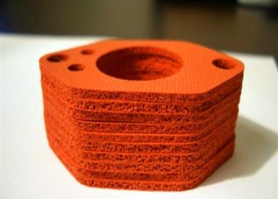 China UV Resistance Close Cell Silicone Rubber Washers with Wide Operating Temperature for Industrial Sealing for sale