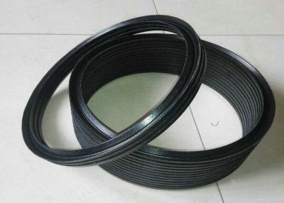 China Black NBR FKM PTFE Hydraulic Vee Packing Seal with 70-80 Shore A Hardness and 5in1, 7in1 Quantity for Industrial Applications for sale