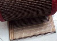 China Food Grade PTFE Mesh Conveyor Belt with Chemical Resistance and Permeability for High Temperature Applications for sale