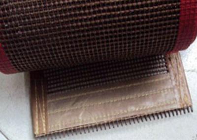 China Food Grade PTFE Mesh Conveyor Belt with Chemical Resistance and Permeability for High Temperature Applications for sale