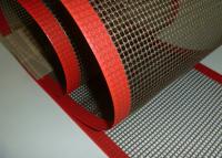 China Heat Resistant Food Grade PTFE Mesh Conveyor Belt with Non-Stick Surface for High Temperature Applications for sale