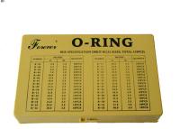 China Standard Size Silicone Rubber Washers O Ring Kit with 70 Shore A Hardness and ISO3601, AS568A, DIN3771, JIS B2401 Compliance for sale