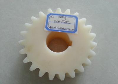 China Precision CNC Machined Plastic Gear and Bush with Customizable Size for Industrial Applications for sale