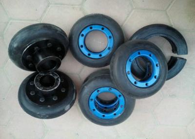 China F40-F250 Tyre Rubber Coupling with NBR Rubber for High Tensile Strength and 70 Shore A Hardness for sale