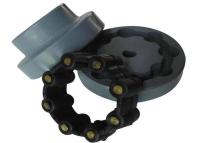 China Black MH Rubber Coupling with 70-95 Shore A Hardness for High Torque Transmission and Misalignment Compensation for sale