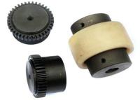 China NL1-NL10 Standard Size Flexible Jaw Coupling with Corrosion Resistant Nylon Sleeve and Low Noise for sale
