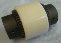 China NL1-NL10 Standard Size Flexible Jaw Coupling with Corrosion Resistant Nylon Sleeve and Low Noise for sale
