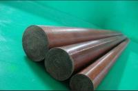 China Bakelite Rod with 1.25-1.40g/cm3 Density, 10KV Rated Voltage, and 138Mpa Compression Strength for sale