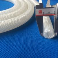 China Customized Pressurized Braided Silicone Hose and Silicone Tube for High Temperature Applications for sale