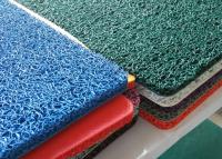 China Foam Backing Industrial Rubber Sheet PVC Coil Mat with Virgin PVC Material for Easy Cleaning for sale